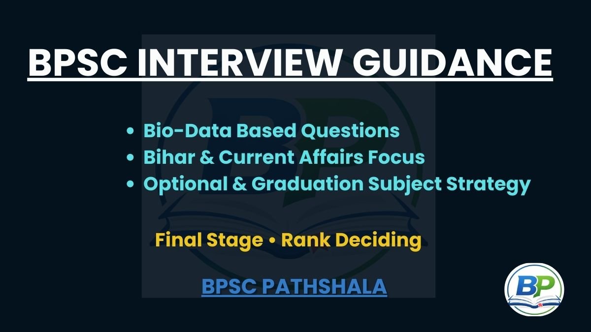 BPSC Interview Guidance: Strategy to Score High in 120 Marks